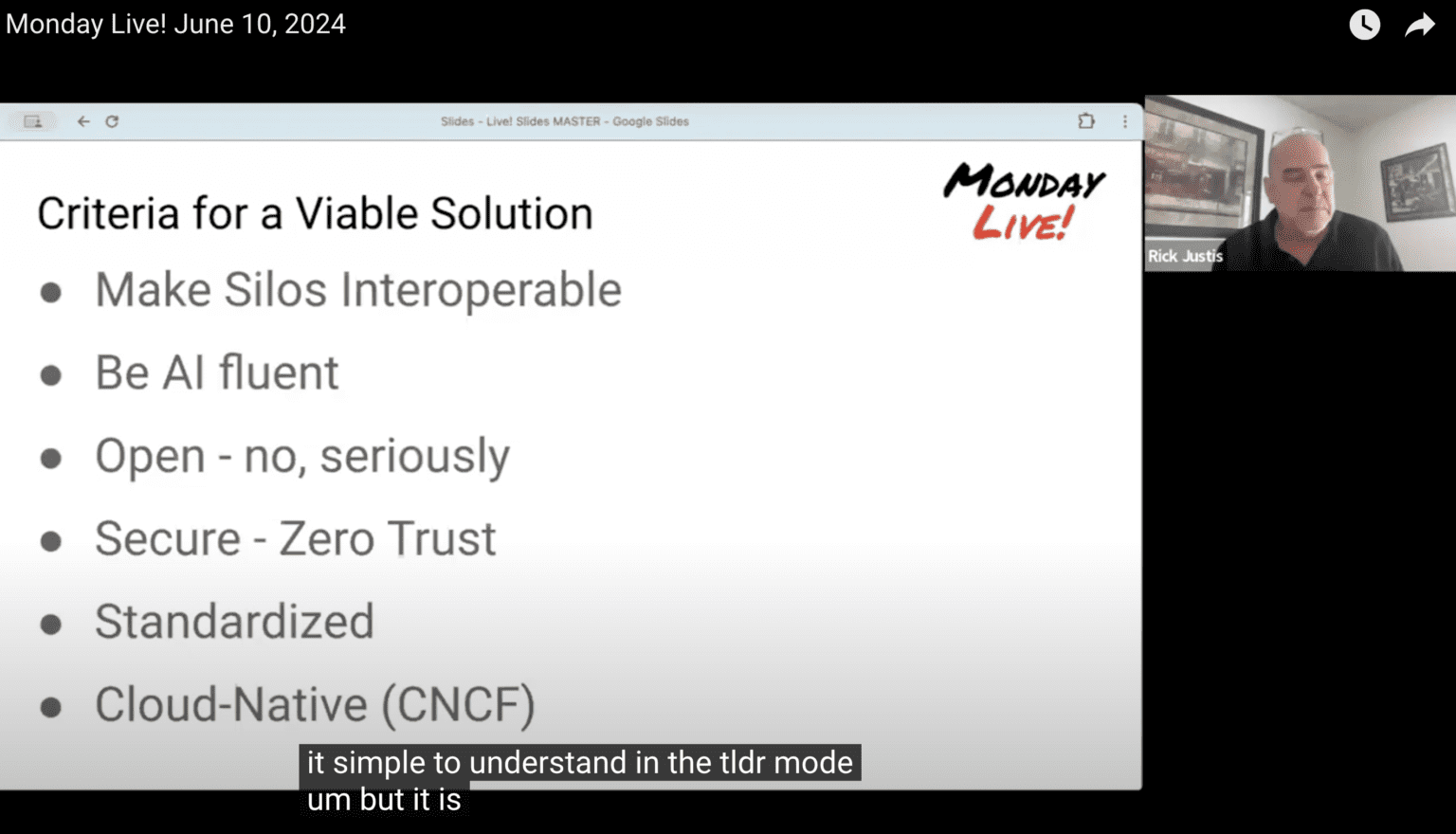 The criteria for a viable solution for smarter buildings and the ...